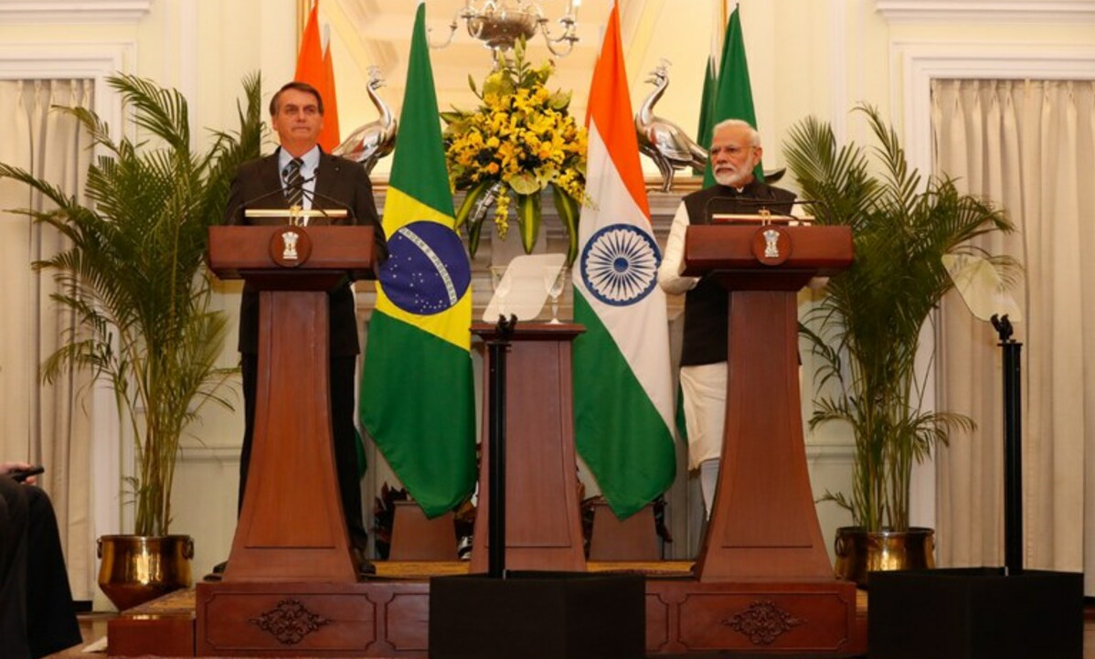 Bolsonaro e Narendra Modi anunciam acordos entre Brasil e Índia ...