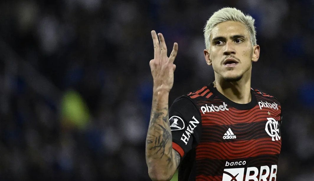 Laudo indica lesões no rosto de Pedro, do Flamengo, que registrou B.O ...